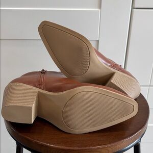 JustFab | Shoes | Justfab Brown Ankle Boots | Poshmark